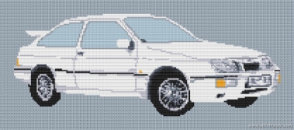 Ford cars cross stitch designs | Stitchtastic