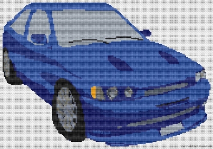 Ford cars cross stitch designs | Stitchtastic