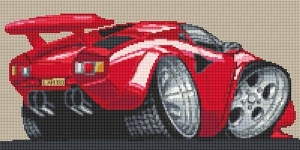Cross stitch kits and charts, fabric and accessories. Unique transport ...