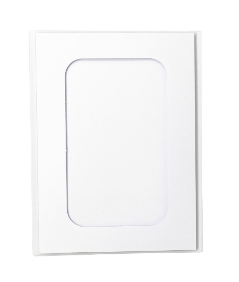Rectangular Aperture A5 Cards - White (Pack Of 4) | Stitchtastic