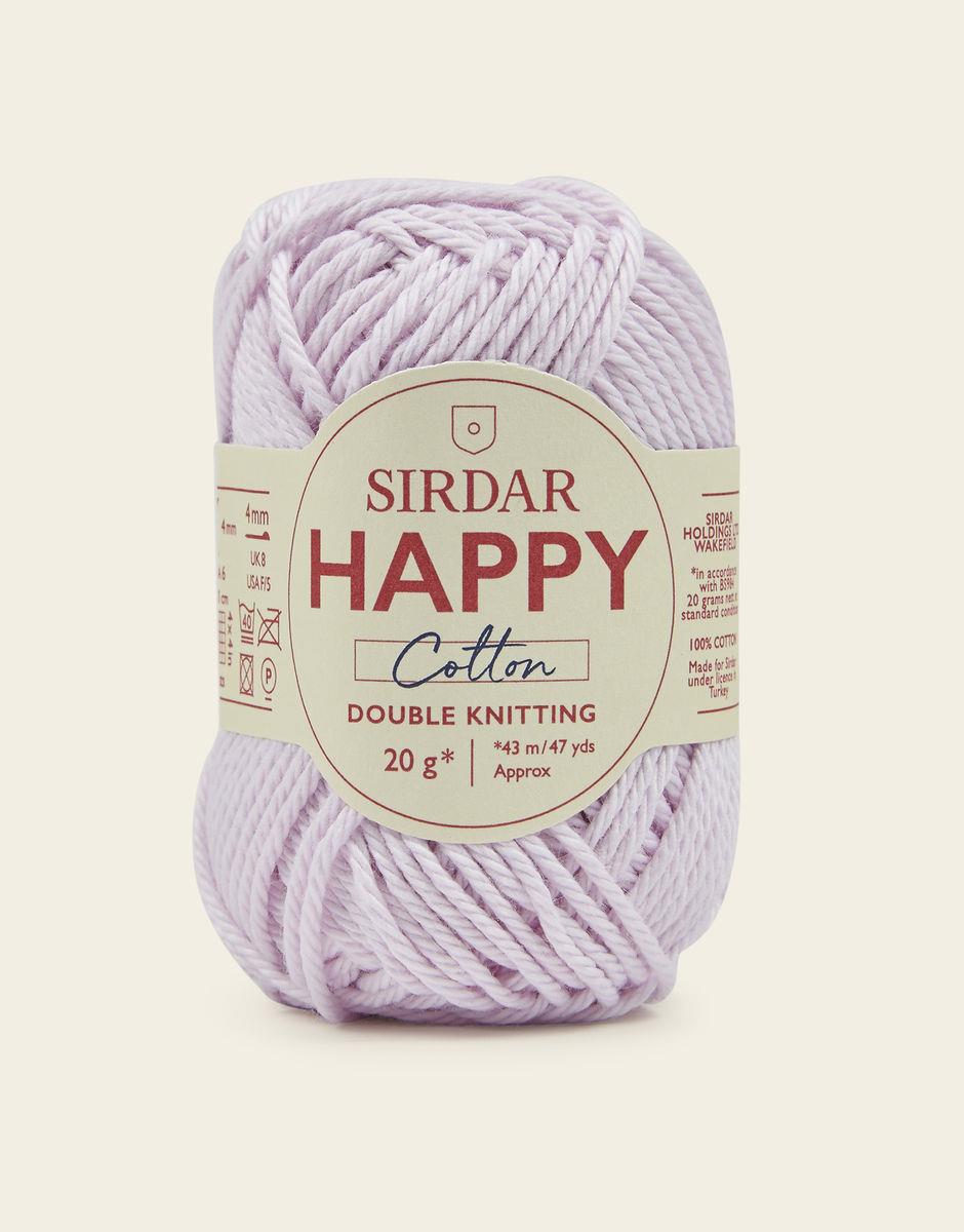 766 (Frilly) Sirdar Happy Cotton DK - 20g | Stitchtastic