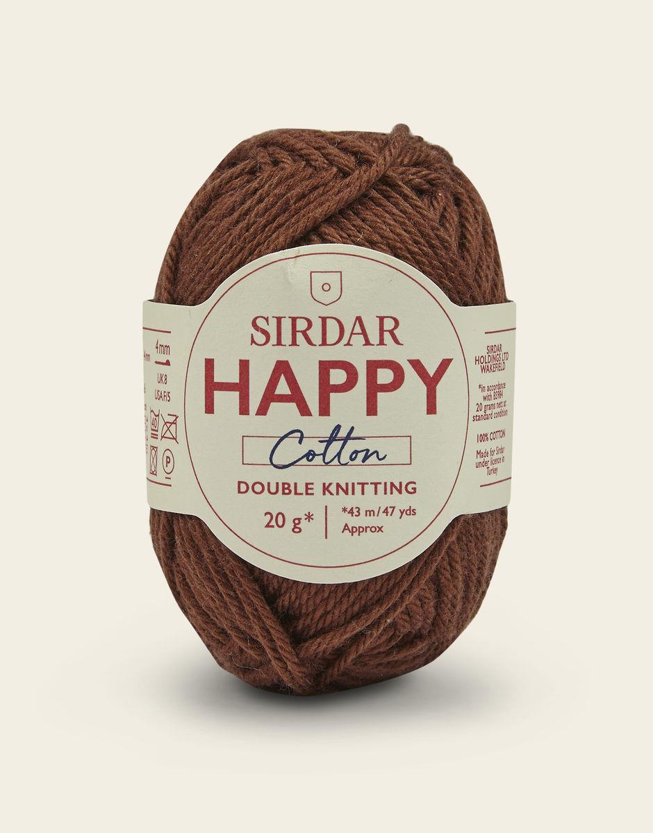 777 (Cookie) Sirdar Happy Cotton DK - 20g | Stitchtastic
