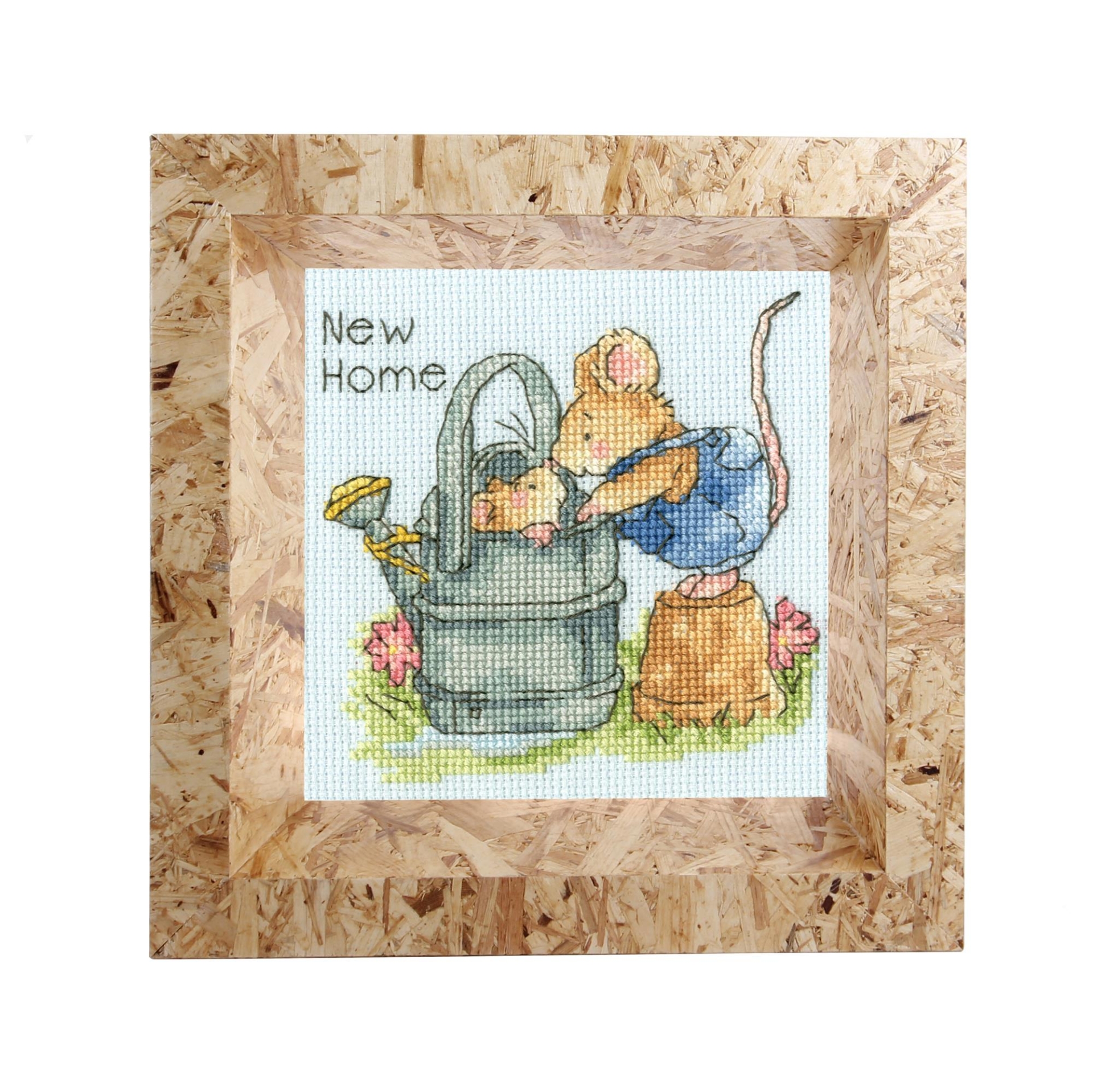 Welcome Home Greetings Card Cross Stitch Kit by Bothy Threads ...