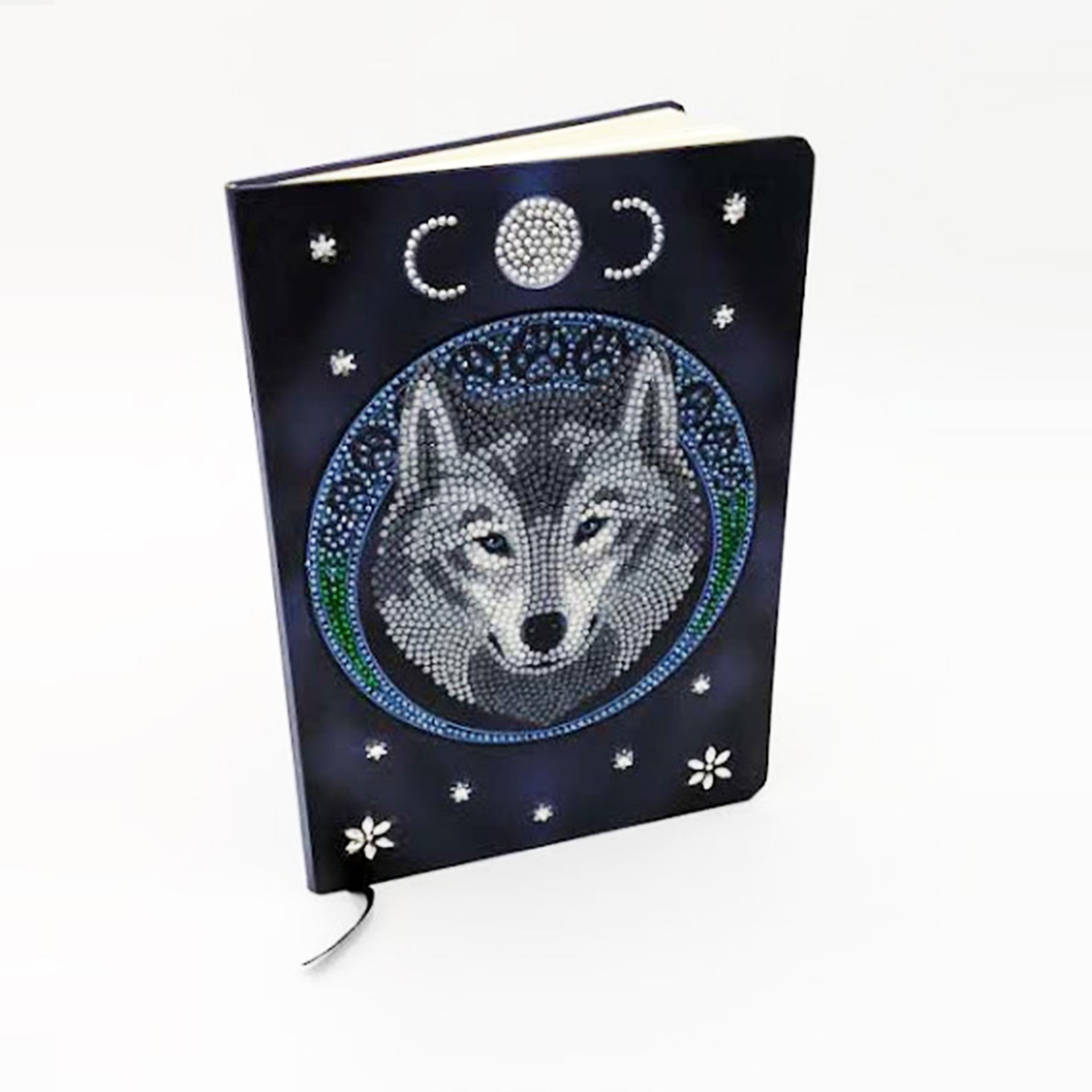 Lunar Wolf 26X18CM Crystal Art Notebook - design by Anne Stokes ...