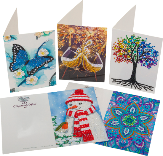 Crystal Art Cards | Stitchtastic