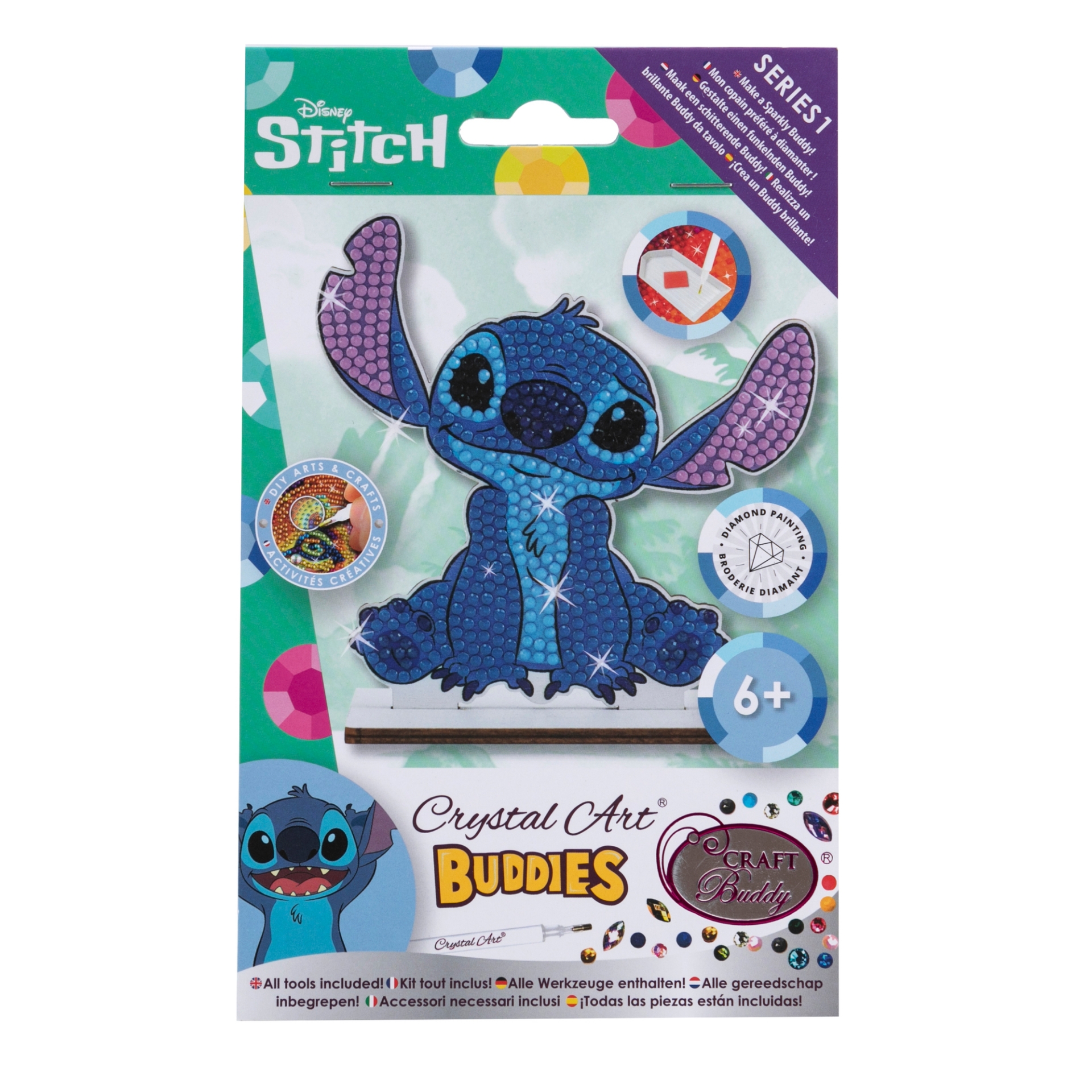 Stitch - Crystal Art Buddy Kit (Disney) | Stitchtastic
