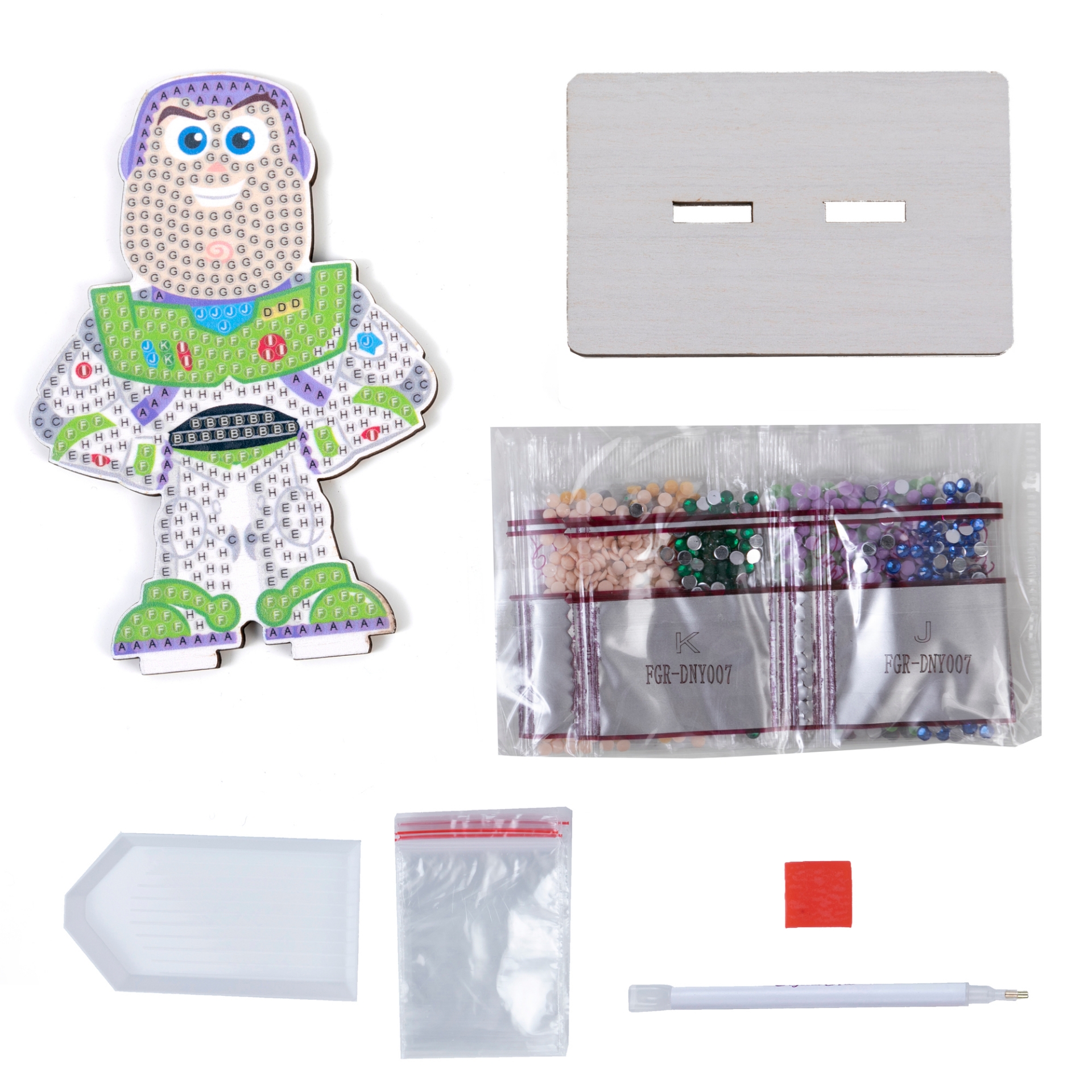 Buzz Lightyear - Crystal Art Buddy Kit (Disney) | Stitchtastic