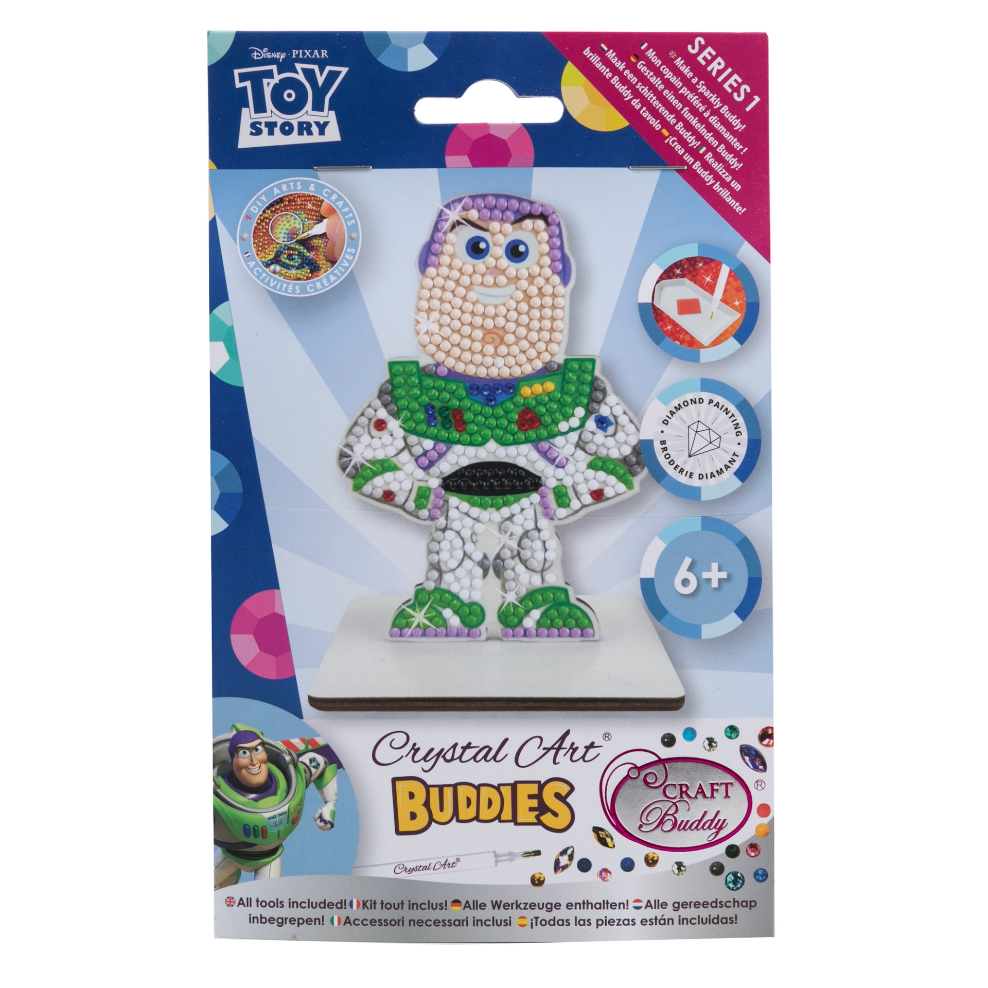 Buzz Lightyear - Crystal Art Buddy Kit (Disney) | Stitchtastic