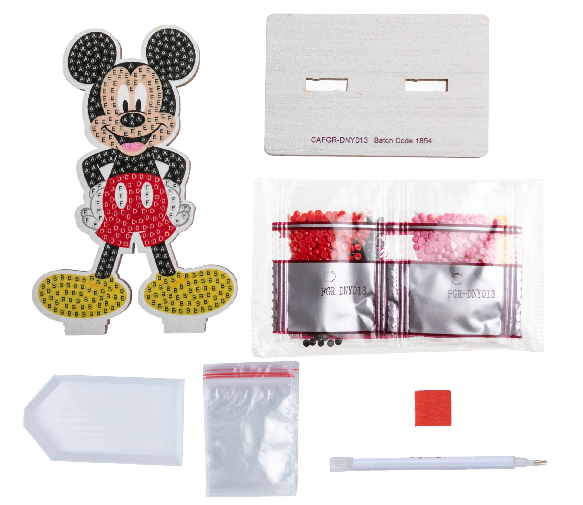 Mickey Mouse - Crystal Art Buddy Kit (Disney) | Stitchtastic