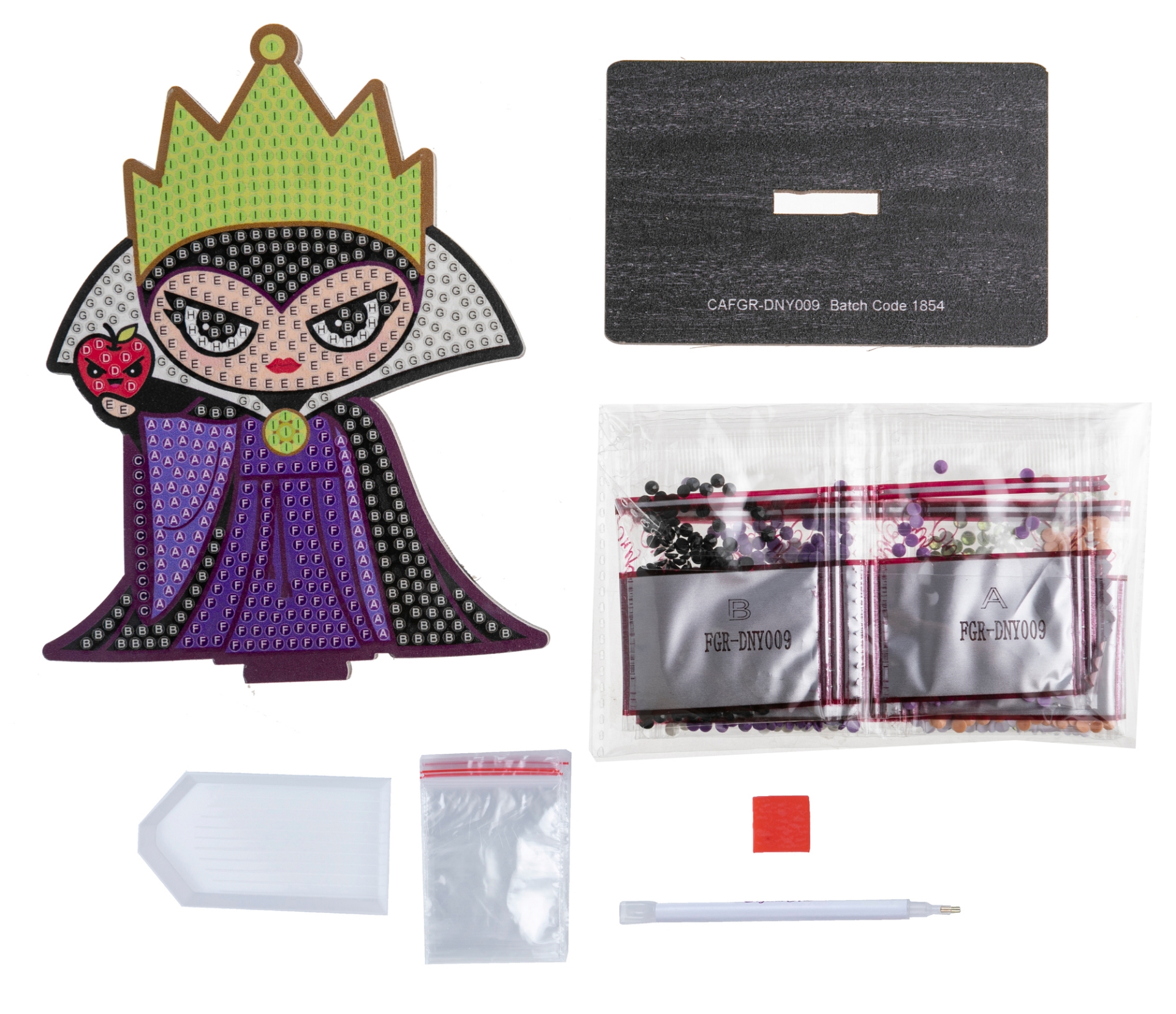 Evil Queen - Crystal Art Buddy Kit (Disney) | Stitchtastic