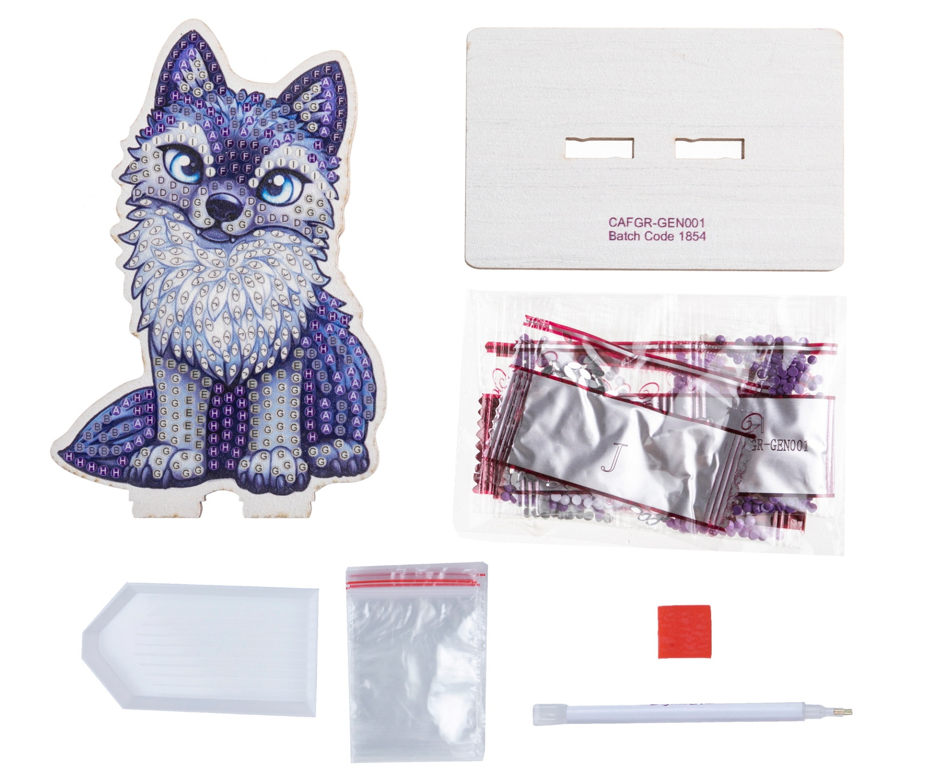 Titan Dog - Crystal Art Buddy Kit | Stitchtastic