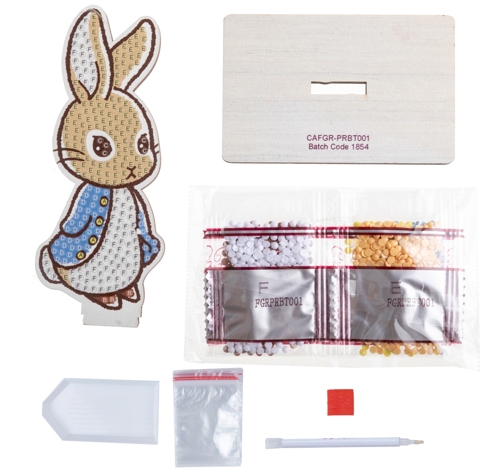 Peter Rabbit - Crystal Art Buddy Kit | Stitchtastic
