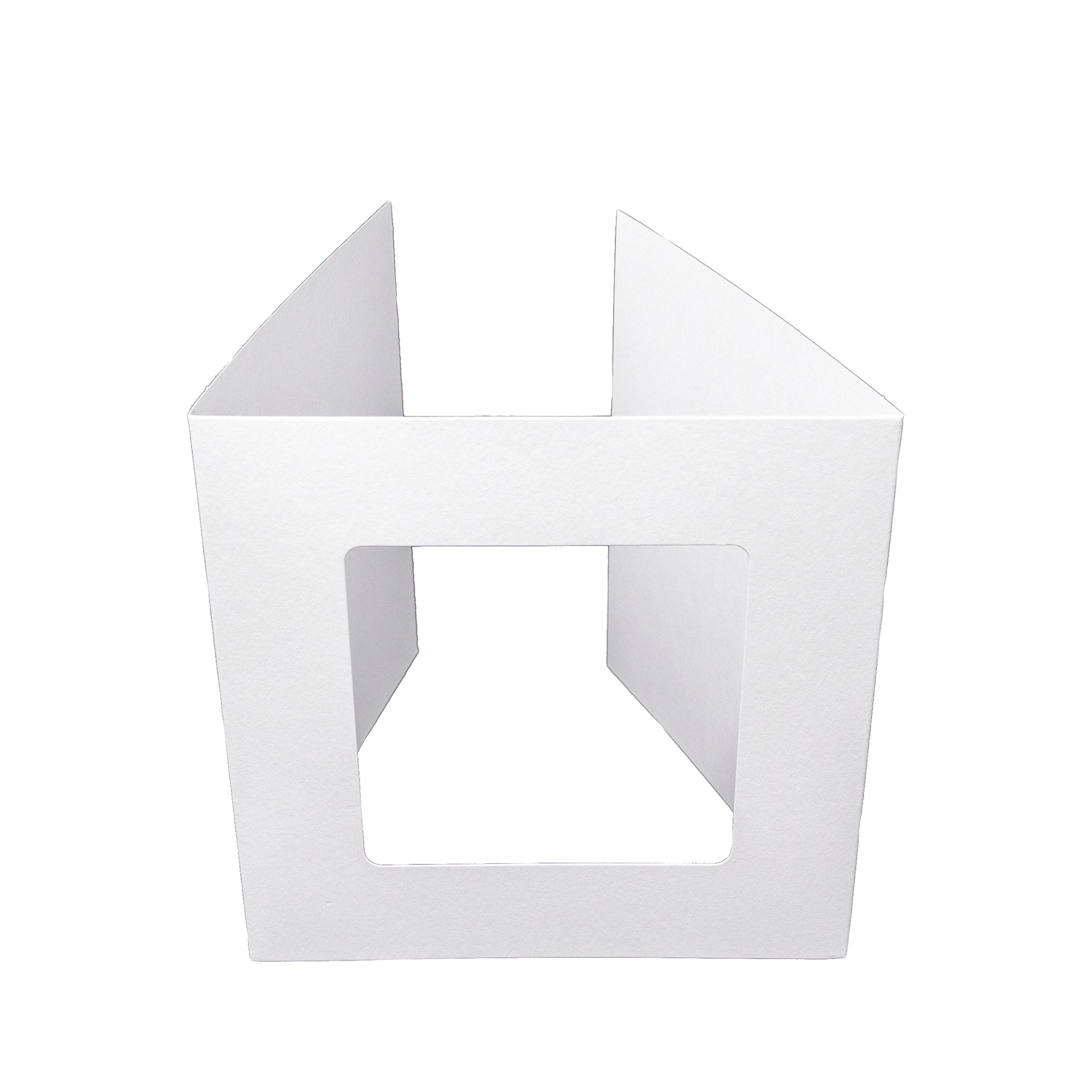 Square aperture square cards - White (Pack of 5) | Stitchtastic