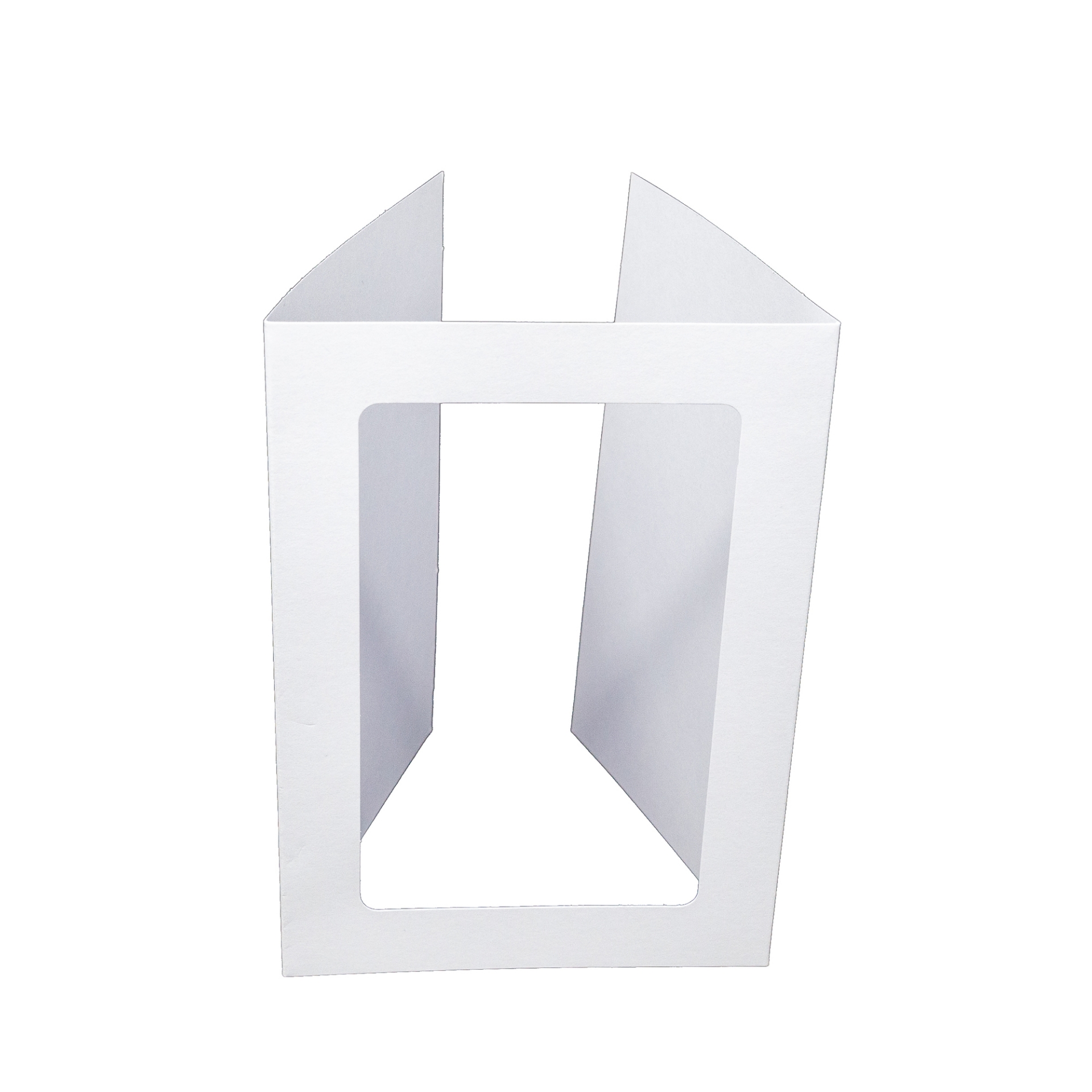 Rectangular Aperture A6 Cards - White (Pack Of 5) | Stitchtastic