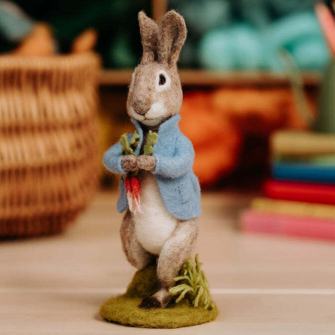 Peter Rabbit Stolen Radishes Needle Felting Kit | Stitchtastic