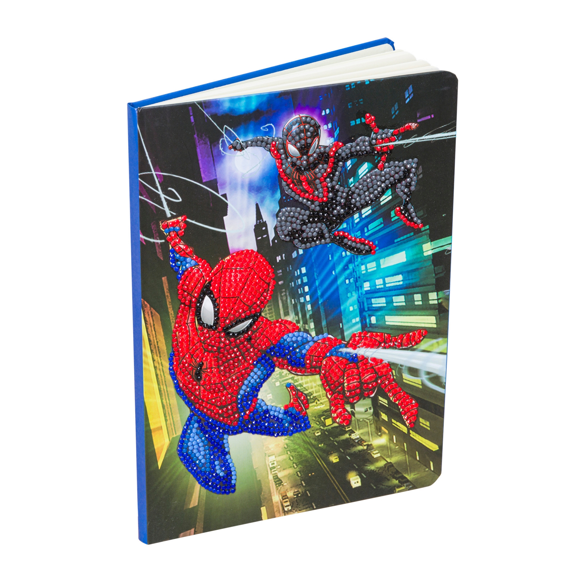 Spiderman 26X18CM Crystal Art Notebook | Stitchtastic