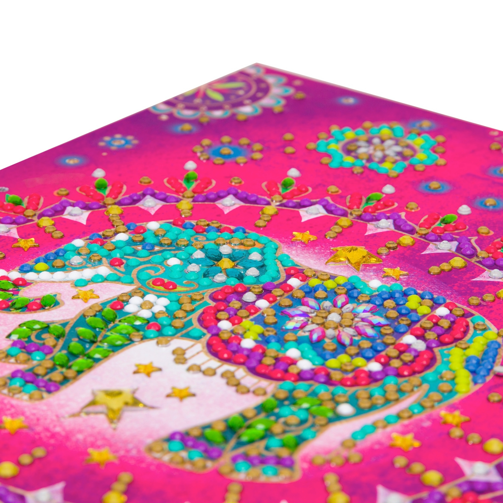 Elephant Fantasy 26X18CM Crystal Art Notebook | Stitchtastic