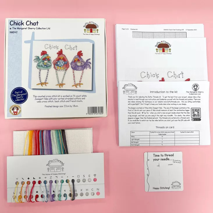 Chick Chat by Bothy Threads | Stitchtastic