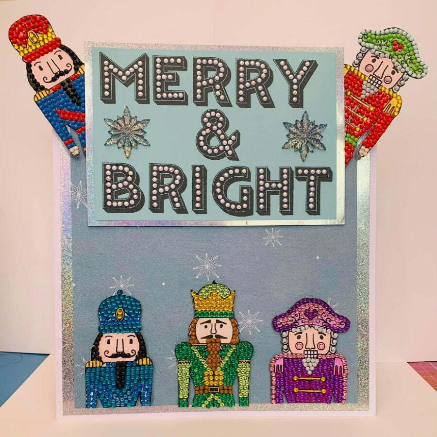 Crystal Art A6 Stamp Set - Nutcracker Soldier | Stitchtastic