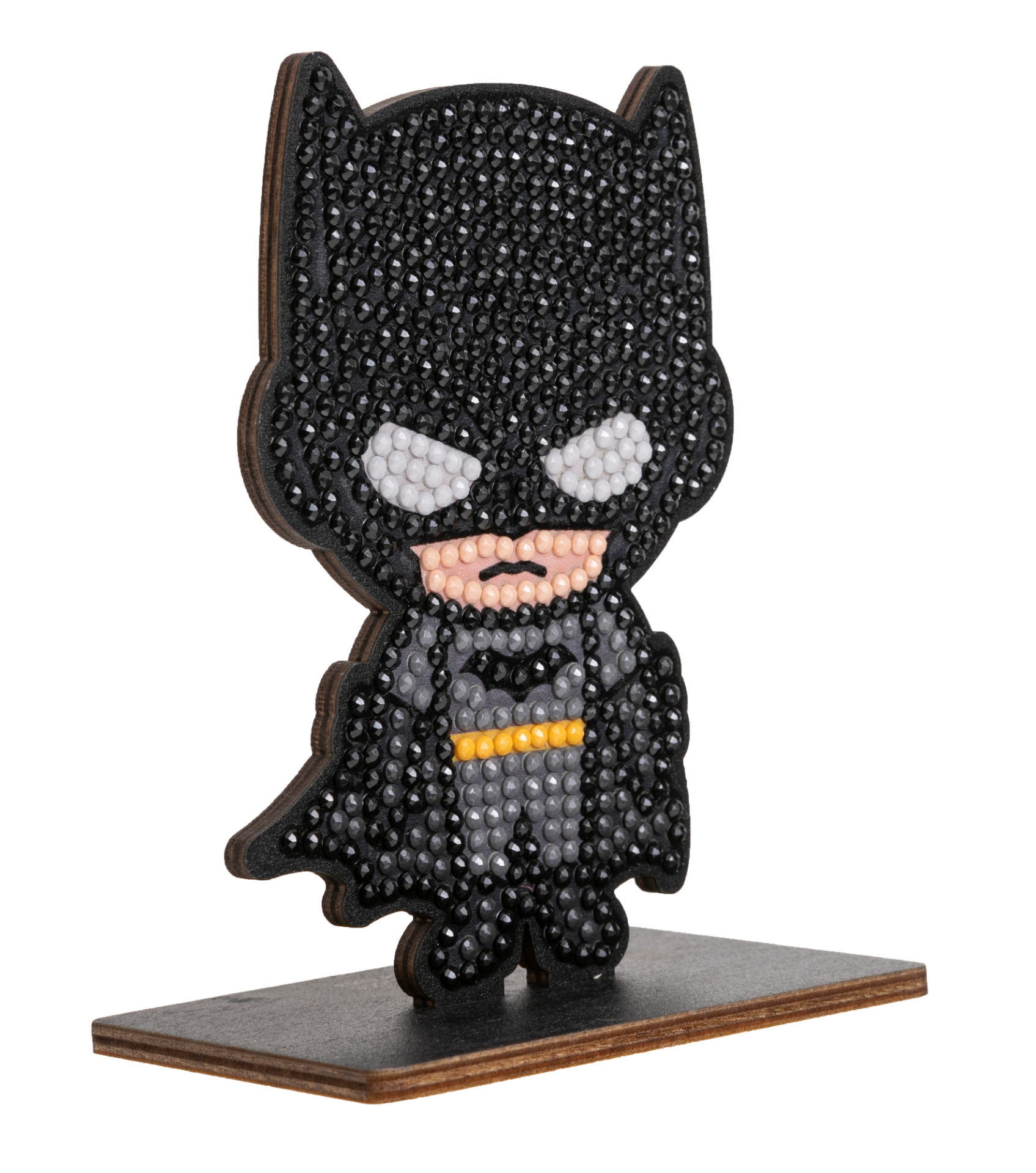 Batman (Black) - Crystal Art Buddy Kit (DC) | Stitchtastic