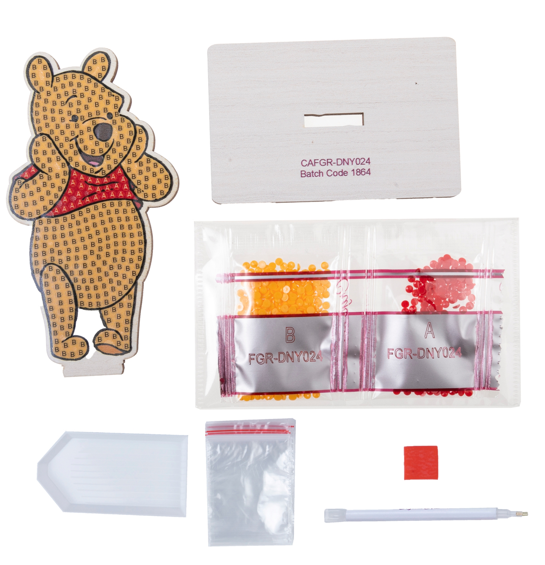 Winnie the Pooh - Crystal Art Buddy Kit (Disney) | Stitchtastic