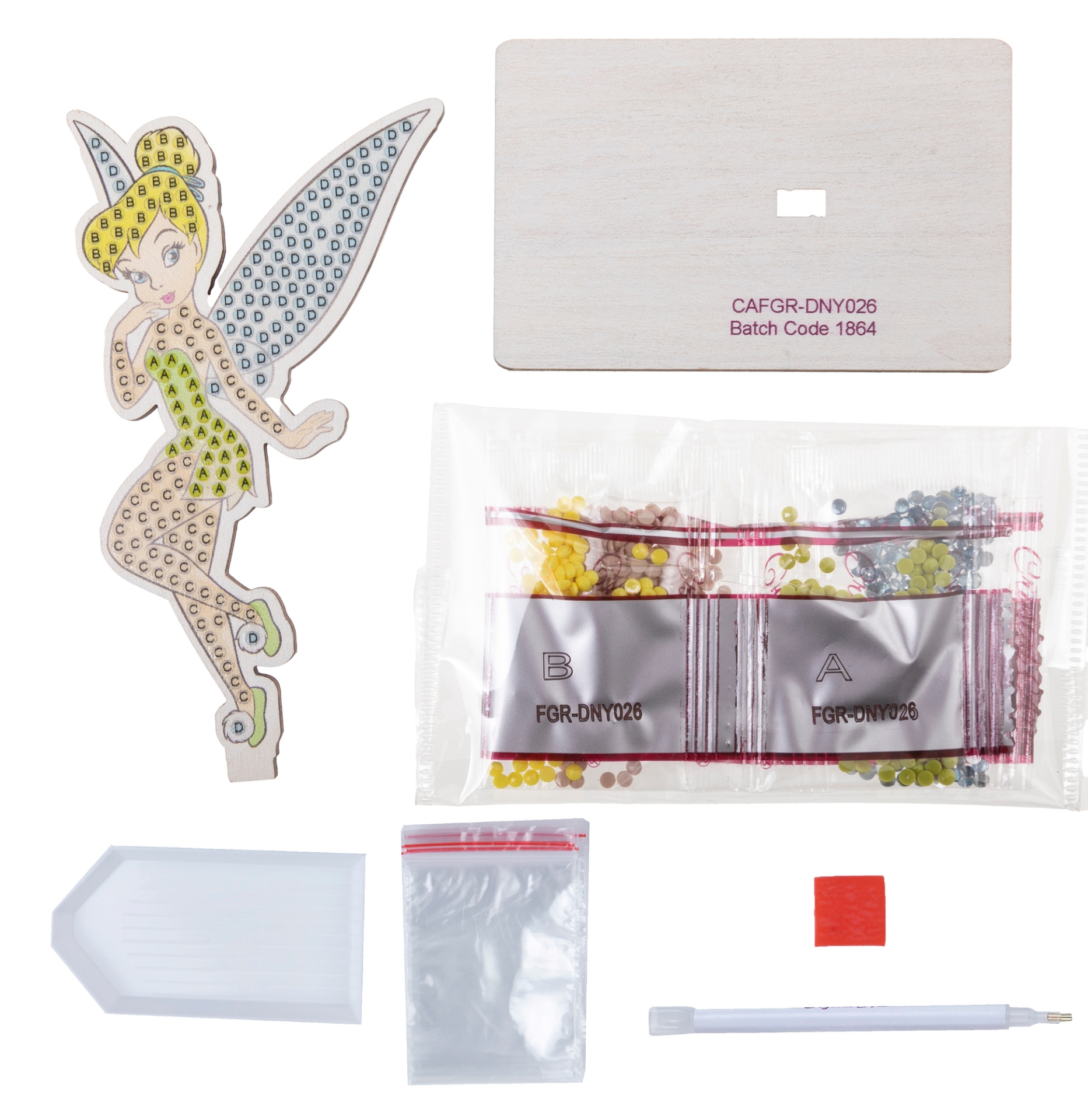 Tinkerbell - Crystal Art Buddy Kit (Disney) | Stitchtastic