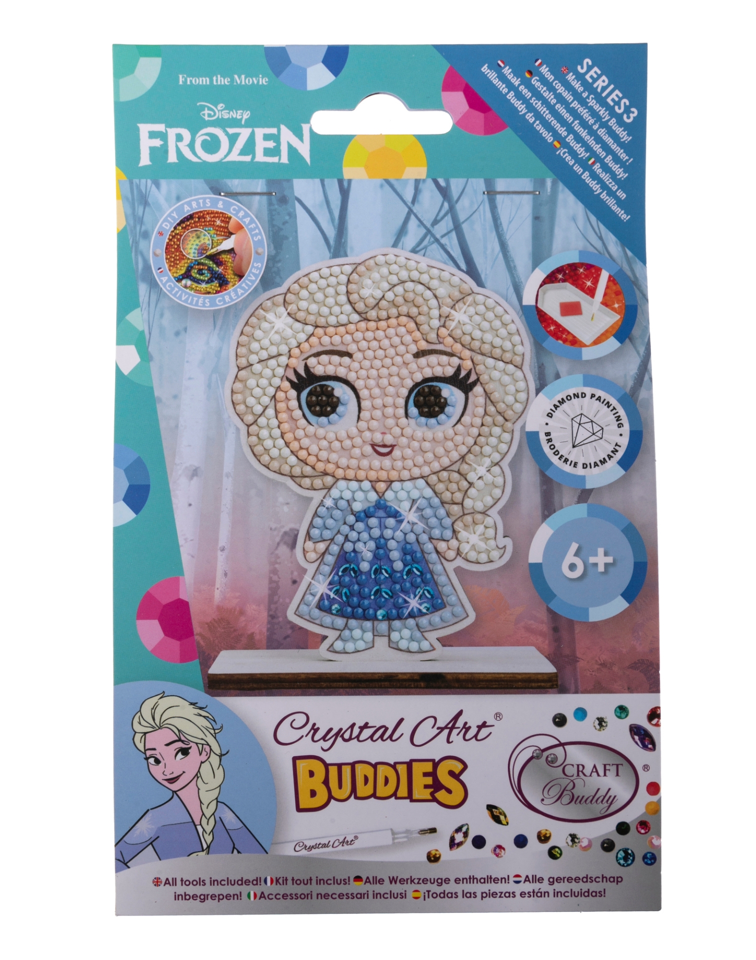 Elsa - Crystal Art Buddy Kit (Disney) | Stitchtastic