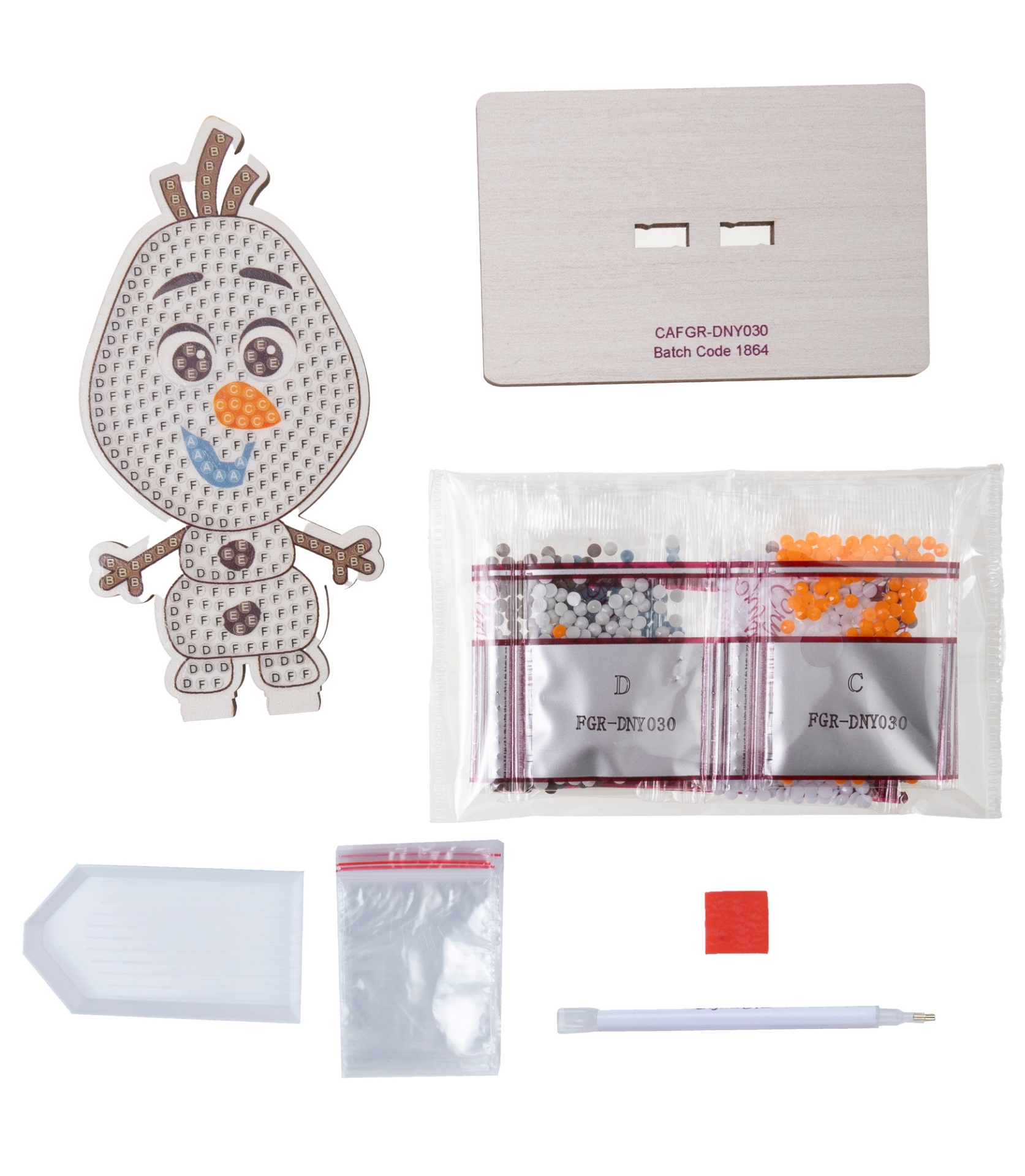 Olaf - Crystal Art Buddy Kit (Disney) | Stitchtastic