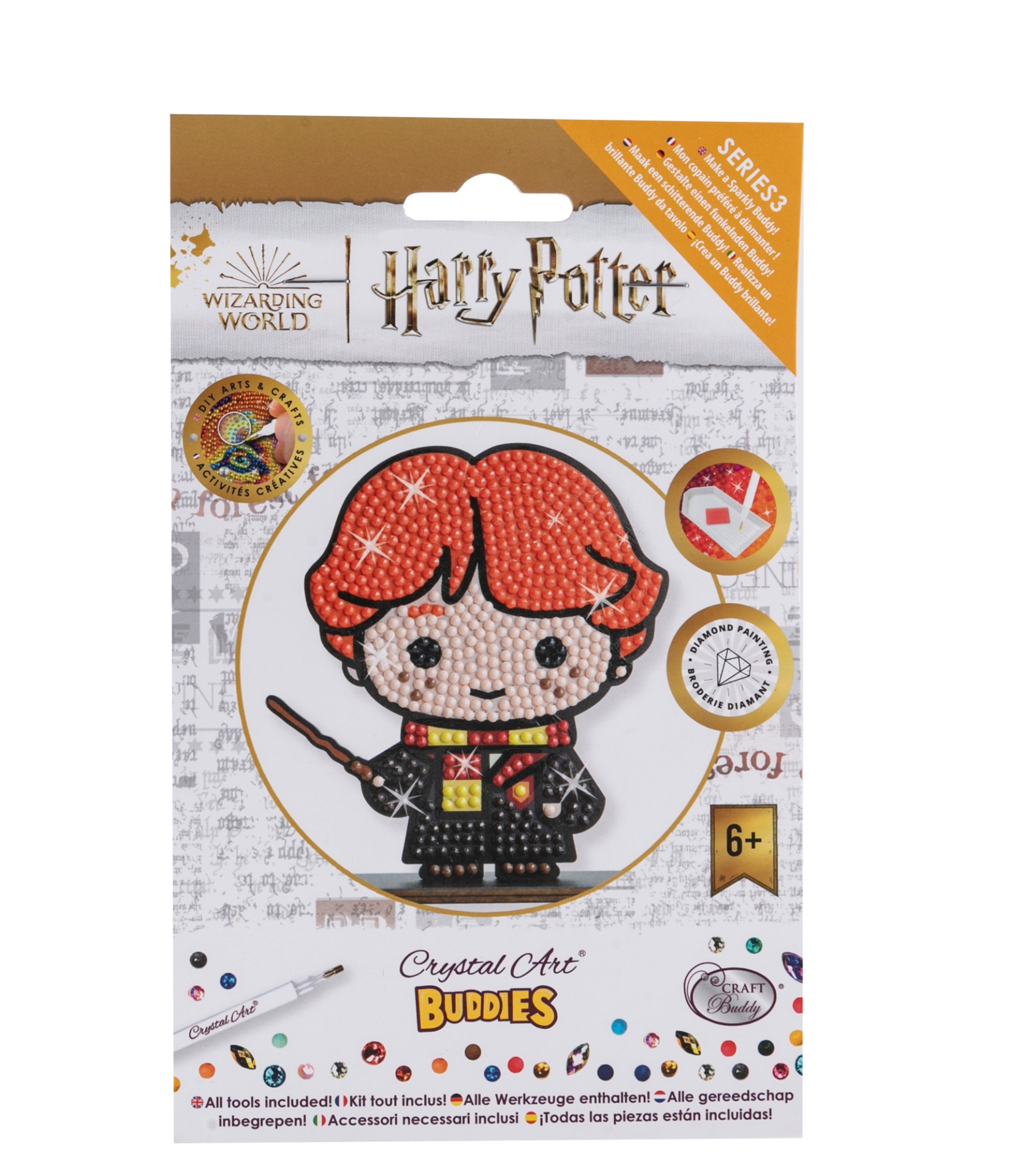 Ron Weasley - Crystal Art Buddy Kit (Harry Potter) | Stitchtastic