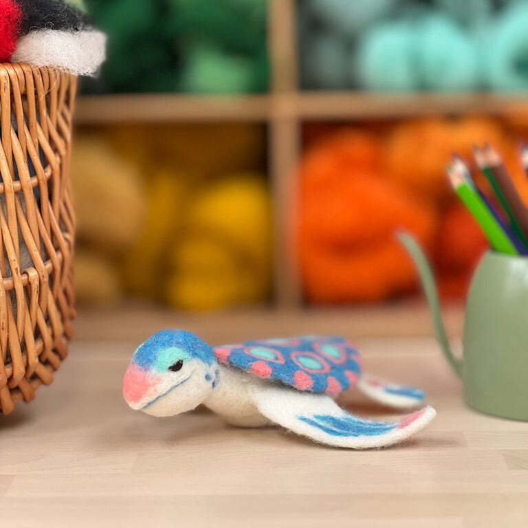 Sea Turtle Needle Felting Kit | Stitchtastic