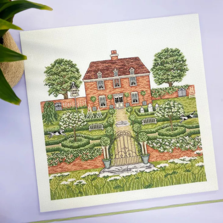 A Country Estate: Manor House Cross Stitch Kit by Bothy Threads ...