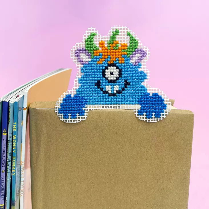 Mini Monsters - Bobby Cross Stitch Kit by Bothy Threads | Stitchtastic