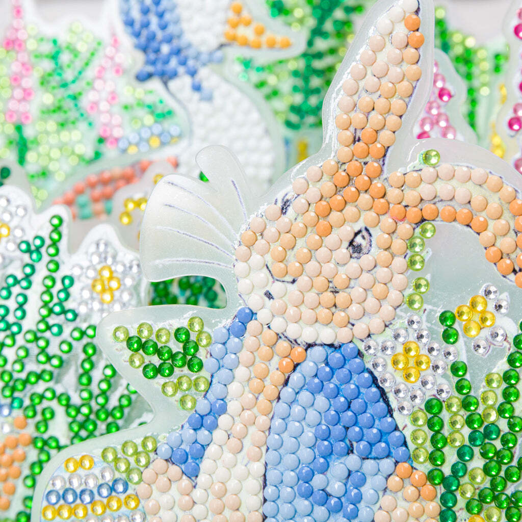 Peter Rabbit & Jemima Puddle-Duck - 3D Crystal Art Scene | Stitchtastic