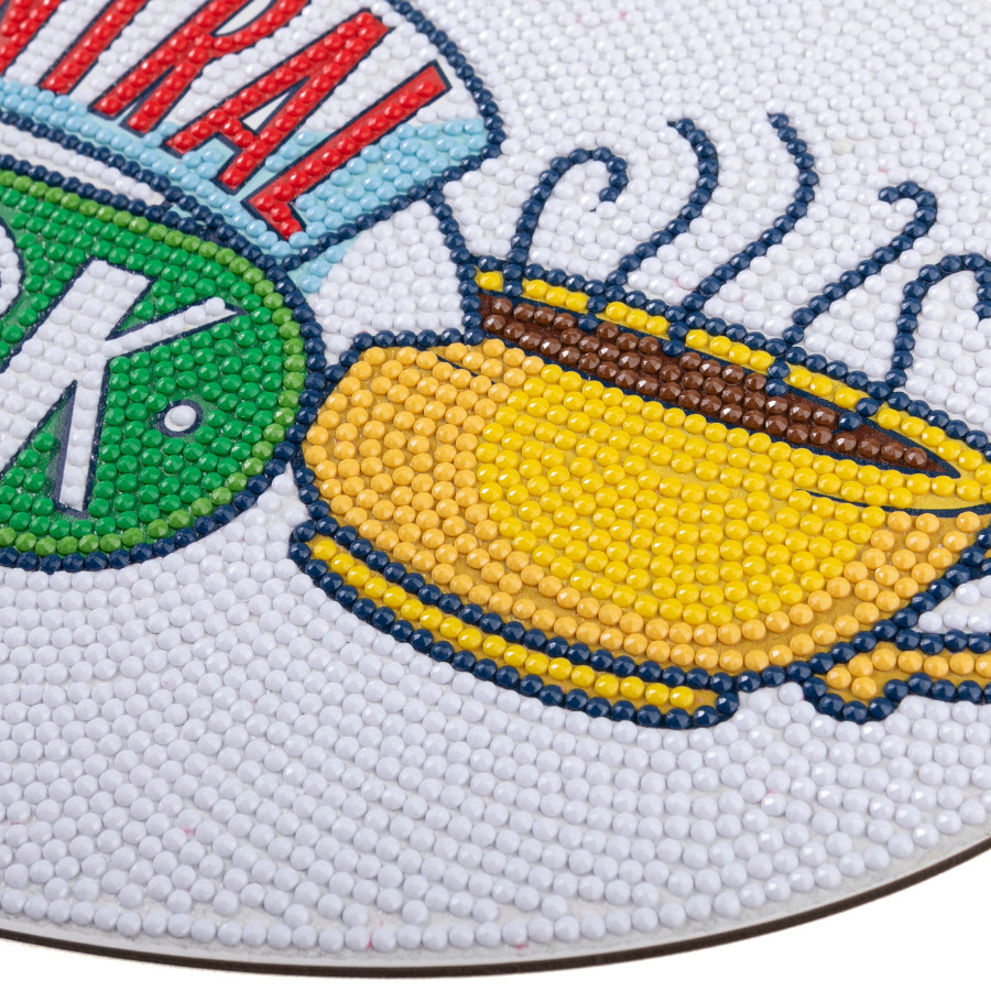 Friends Central Perk - Wall Hanging | Stitchtastic