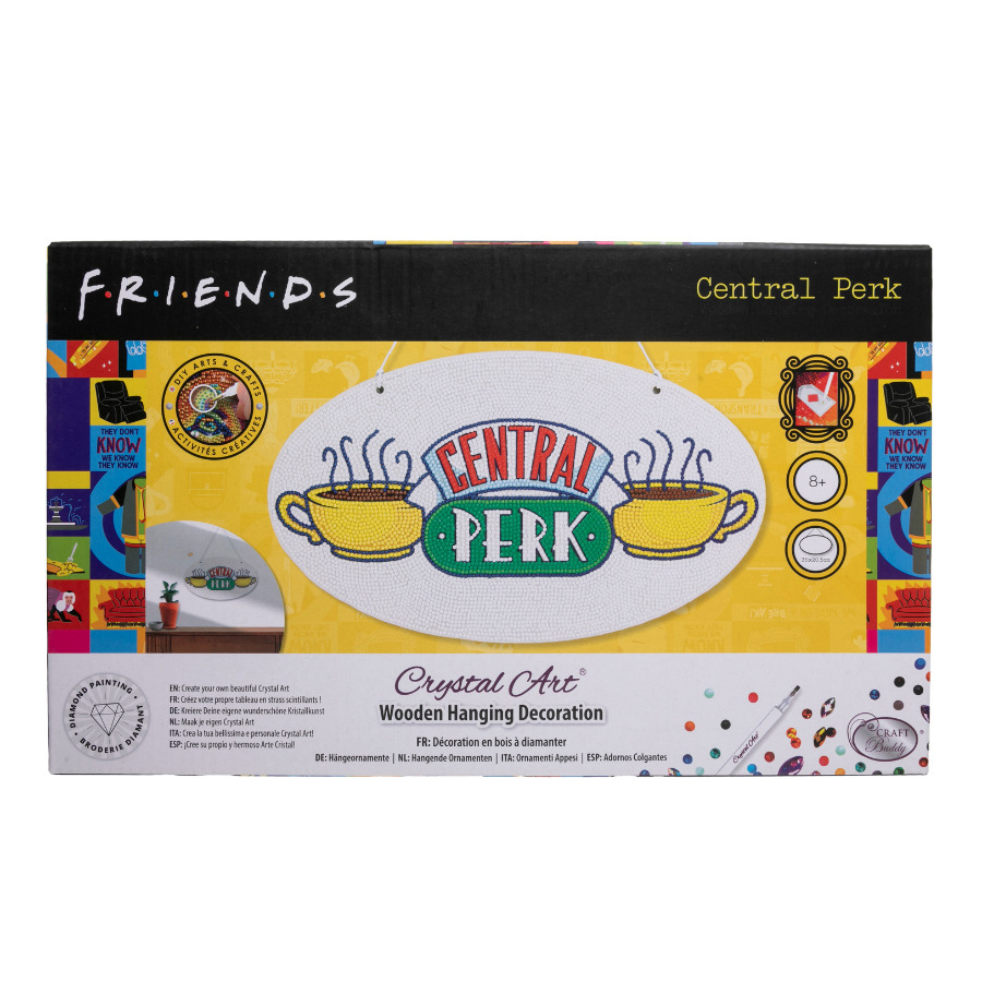 Friends Central Perk - Wall Hanging | Stitchtastic