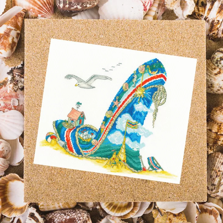 Holiday - (Sally King Shoes) Cross Stitch Kit by Bothy Threads ...