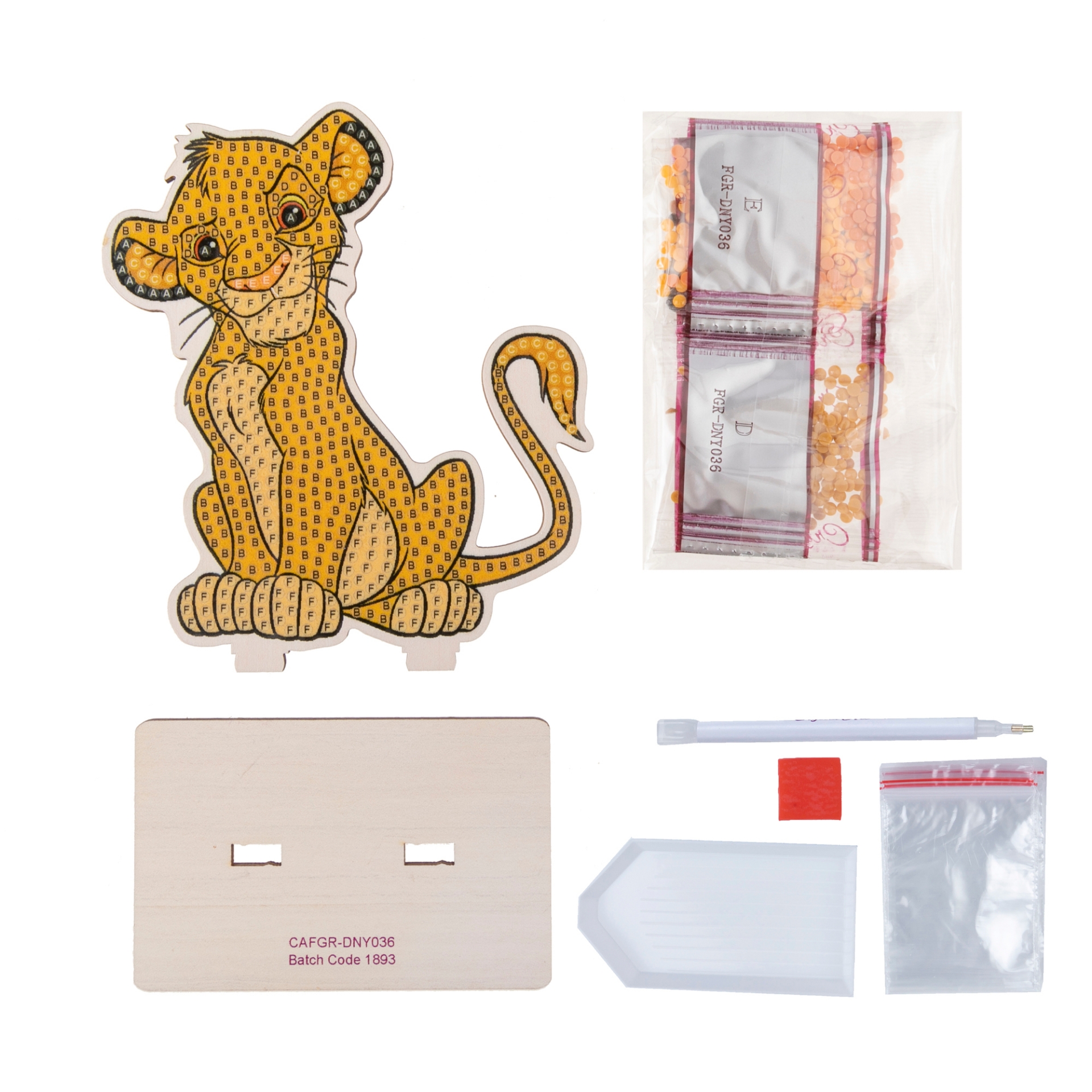 Simba - Crystal Art Buddy (Disney) | Stitchtastic