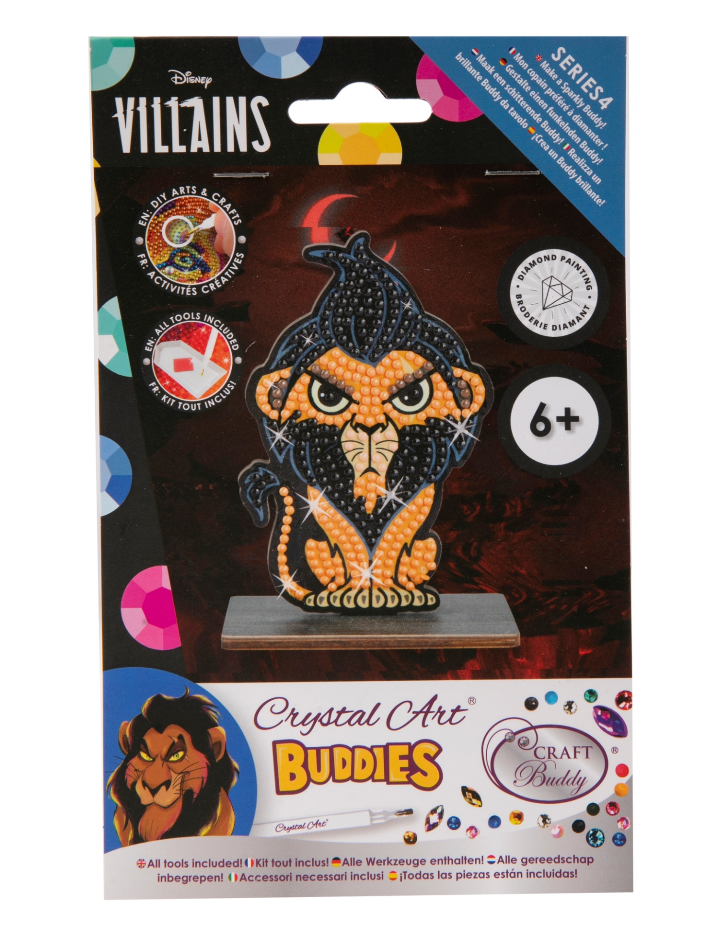 Scar - Crystal Art Buddy (Disney) | Stitchtastic