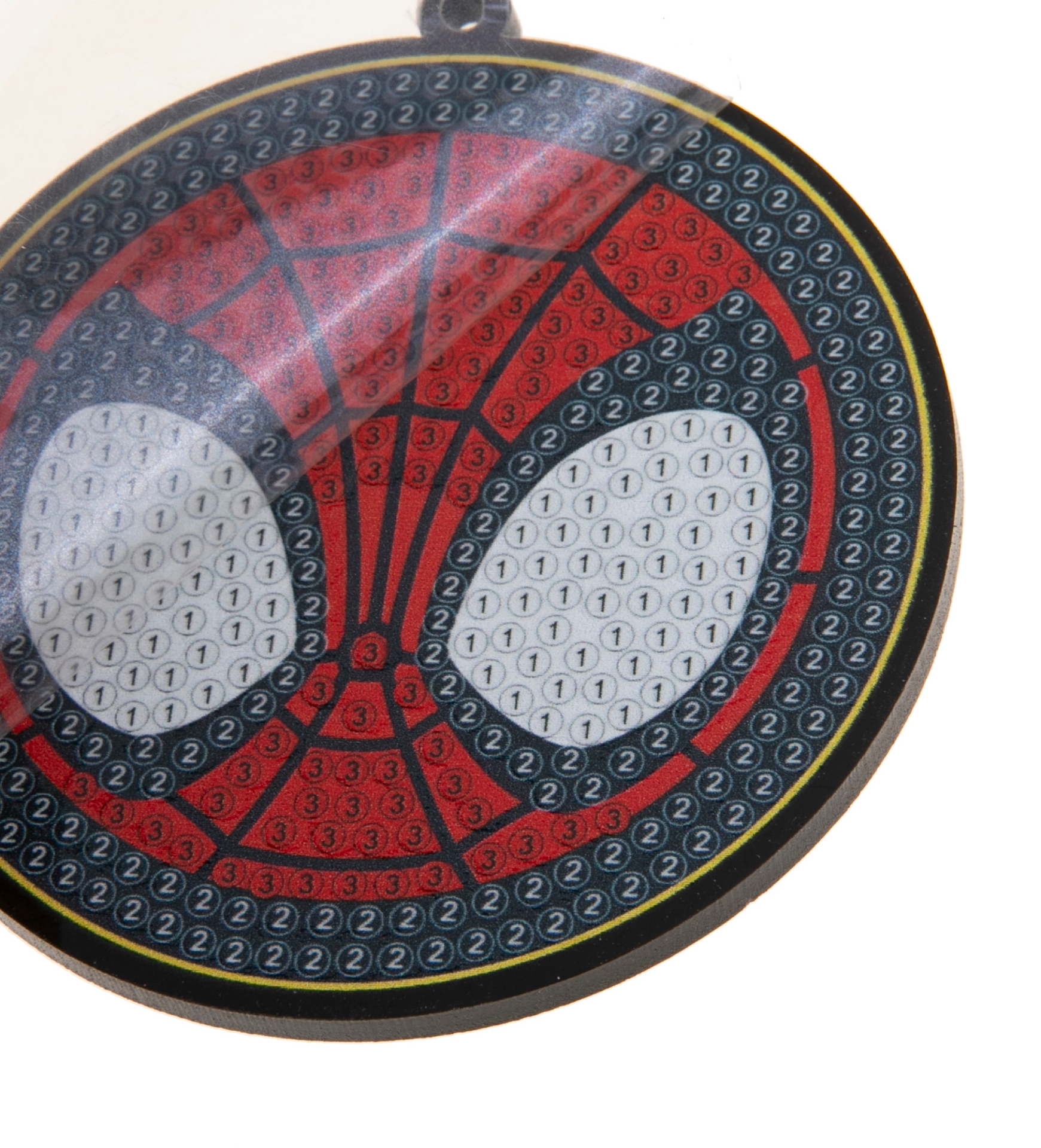 Spiderman - Crystal Art Bag Charm (MARVEL) | Stitchtastic