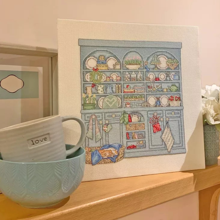 Country Dresser Cross Stitch Kit by Bothy Threads | Stitchtastic