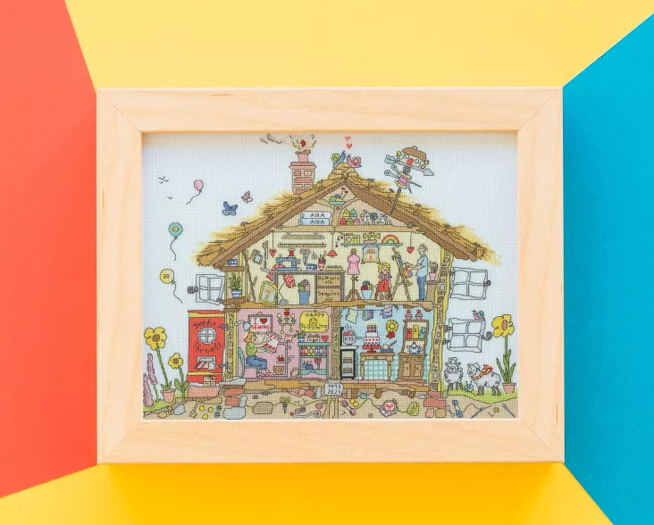 Craft Home - Cut Thru' House by Bothy Threads | Stitchtastic