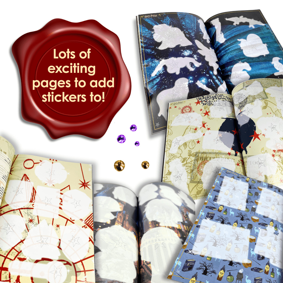 Harry Potter Crystal Art Sticker Album Starter Pack | Stitchtastic