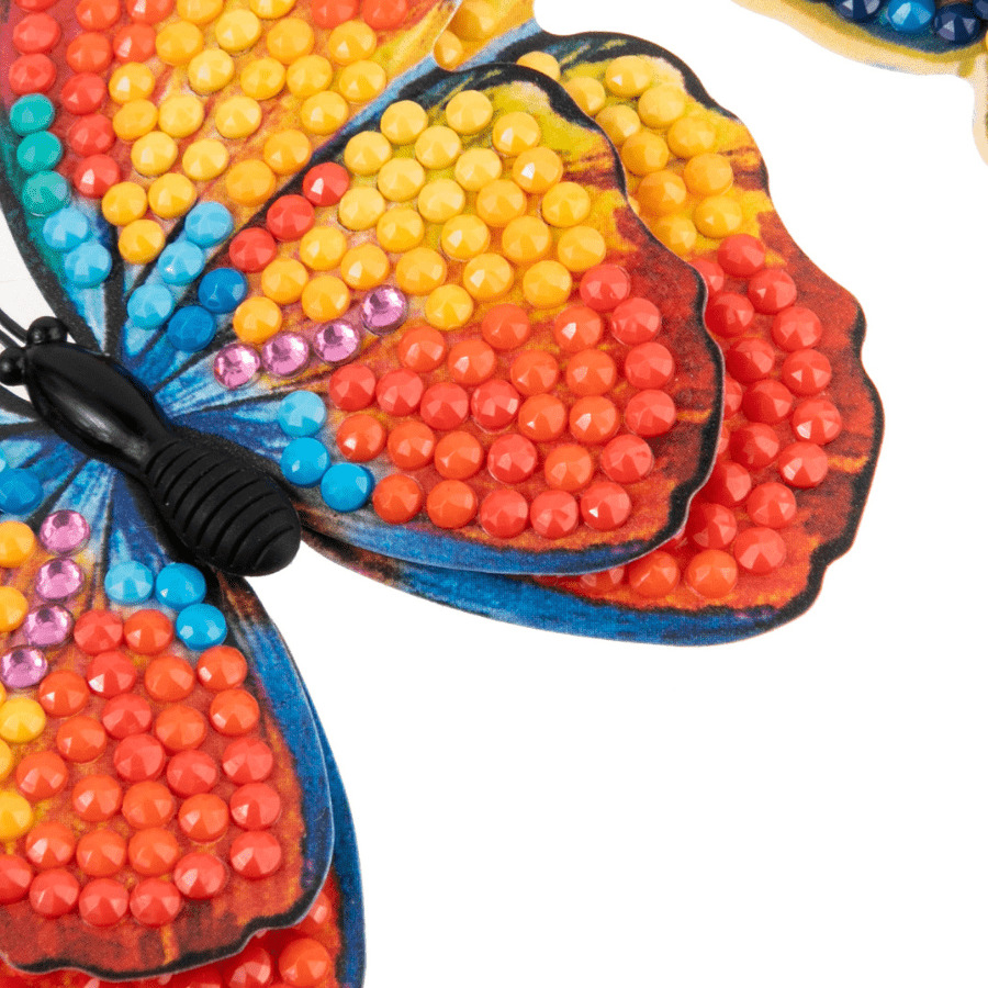 3D Butterflies Decoration Crystal Art Kit - Set of 3 | Stitchtastic