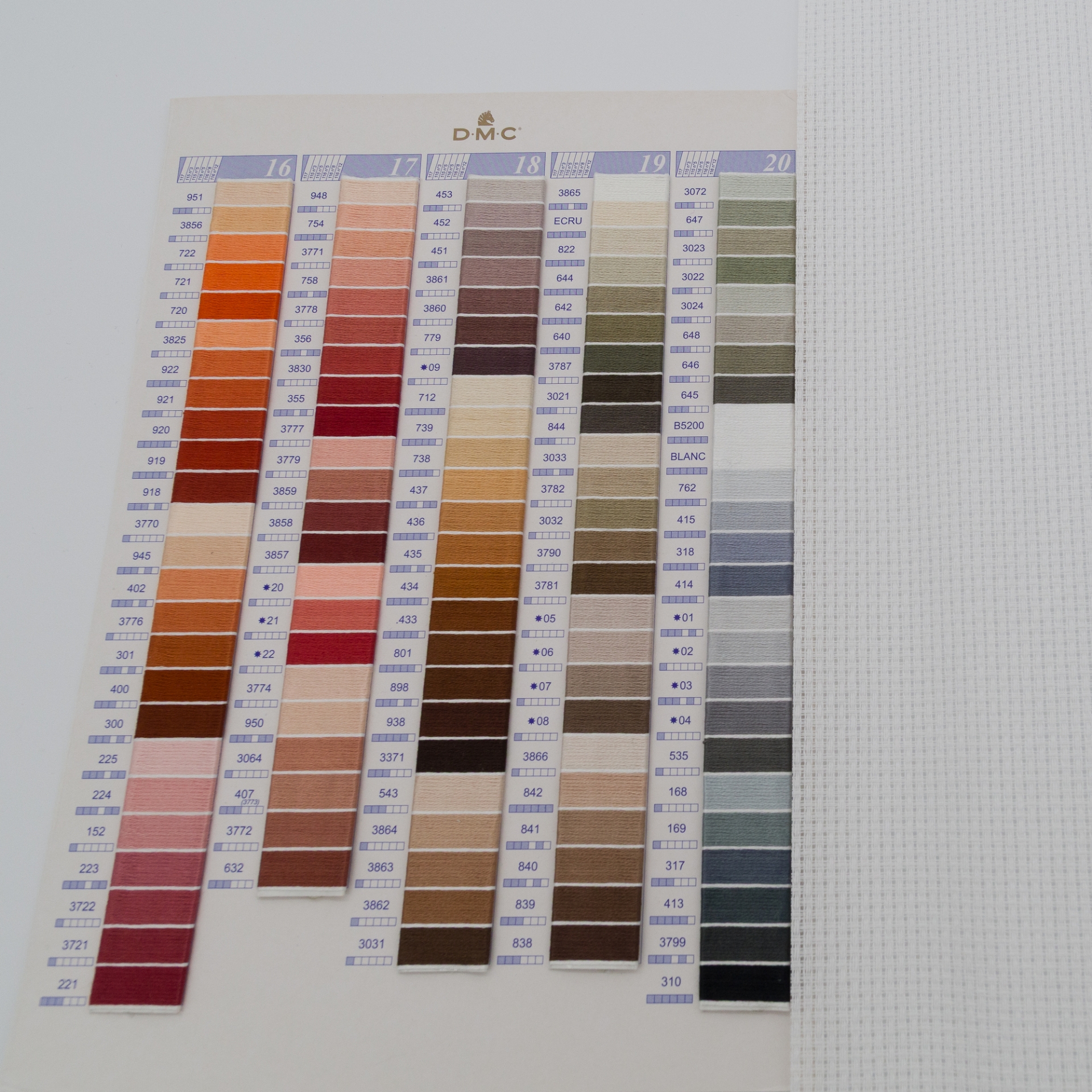 Zweigart White 8 Count Aida Binca (1) | Stitchtastic