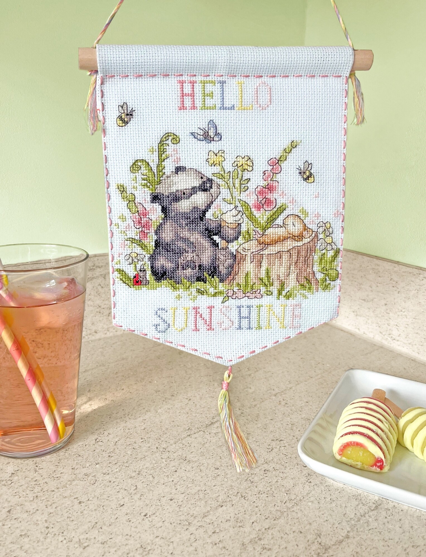Hello Sunshine Cross Stitch Kit By Bothy Threads | Stitchtastic