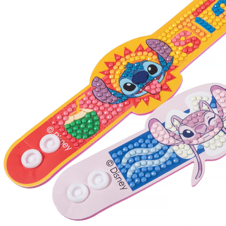 Stitch & Angel Crystal Art Friendship Bracelets | Stitchtastic