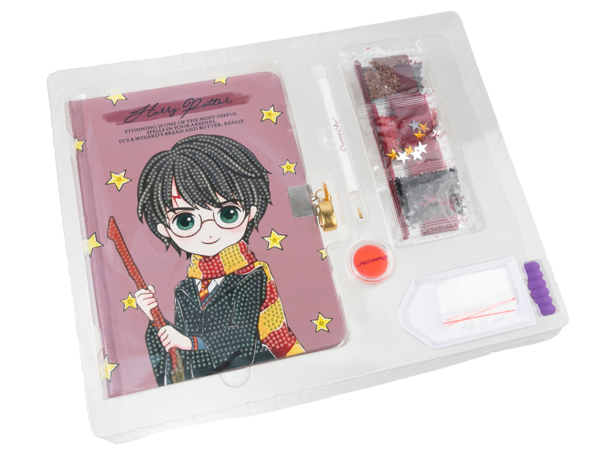 Harry Potter Secret Diary Crystal Art Kit | Stitchtastic