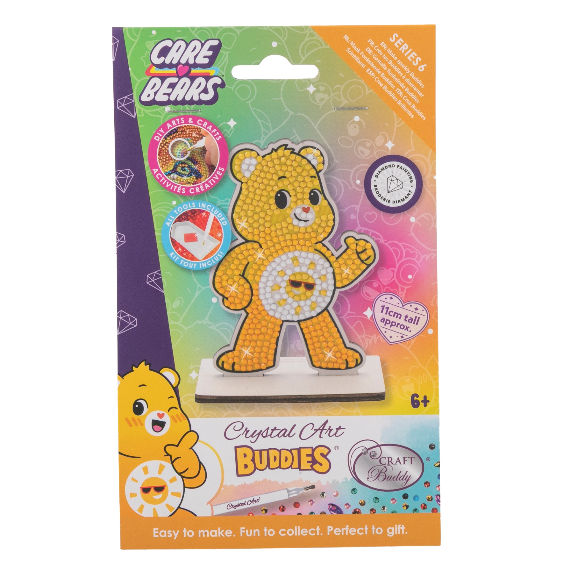 Funshine Bear - Crystal Art Buddy (Care Bears) | Stitchtastic