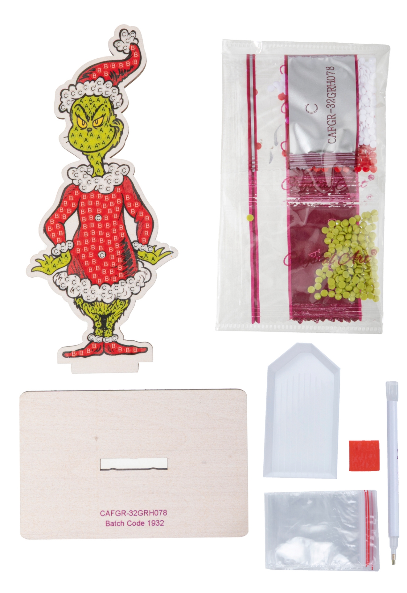 The Grinch - Crystal Art Buddy (The Grinch) | Stitchtastic