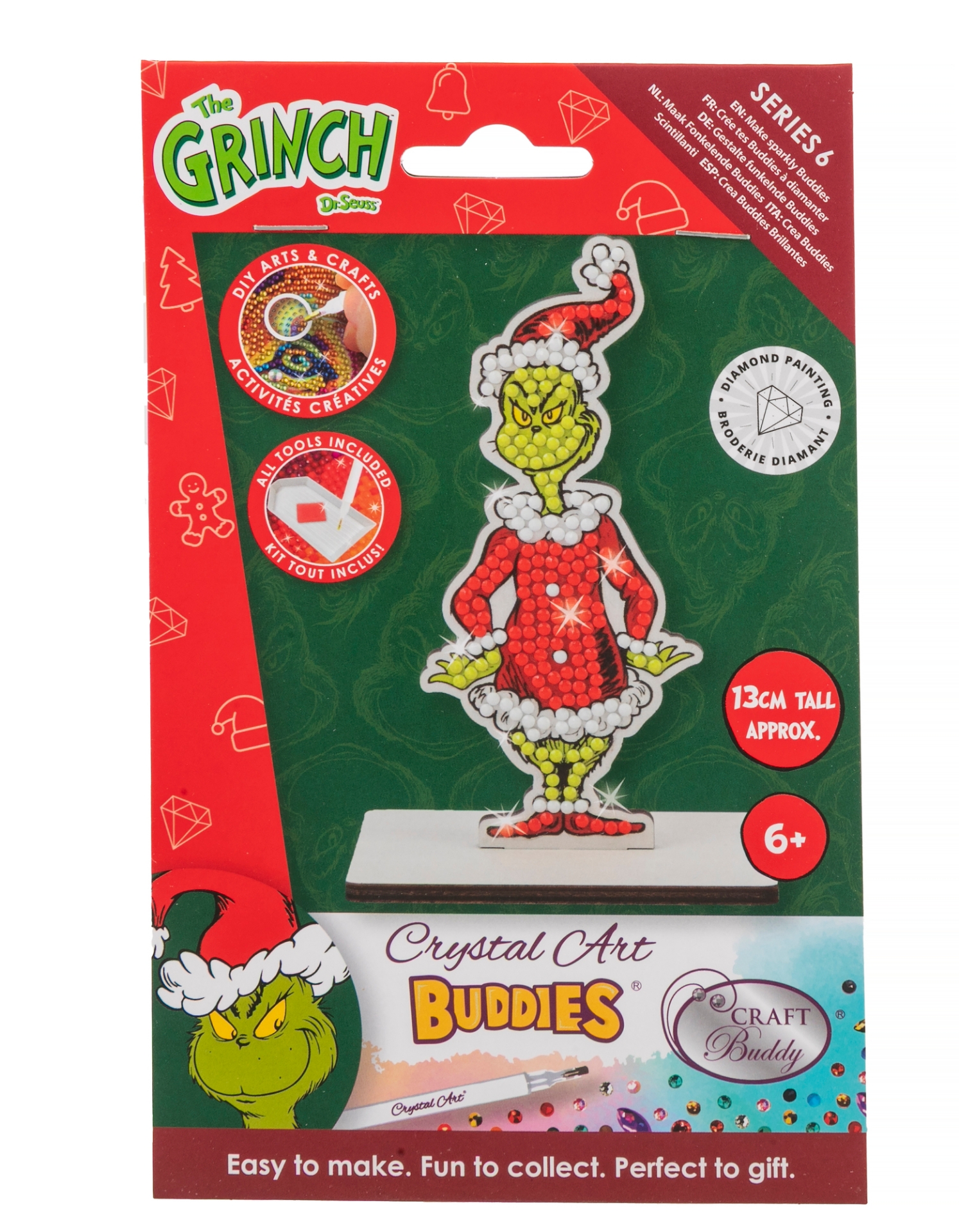 The Grinch - Crystal Art Buddy (The Grinch) | Stitchtastic